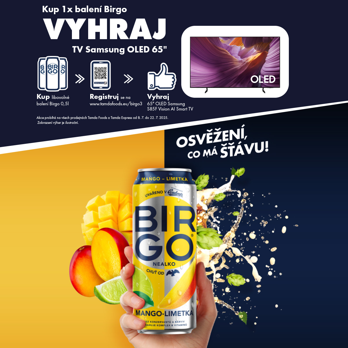 Kup Birgo a vyhraj OLED AI televizi 65”! - Tamda Foods - Tamdafoods.eu