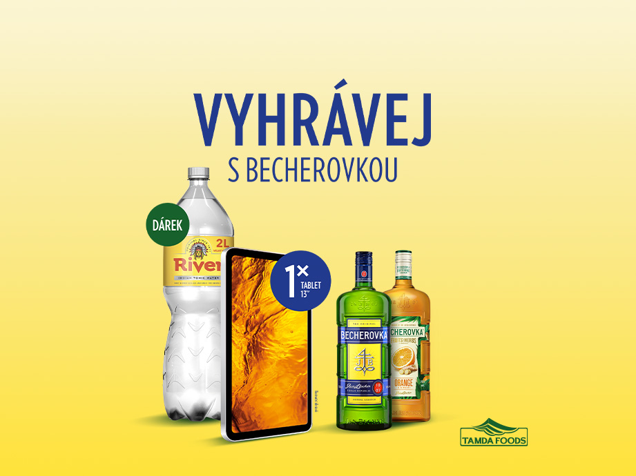 Zapojte se do soutěže Becherovka a vyhrajte tablet 13 palců v hodnotě 24 000 Kč! - Tamda Foods ...